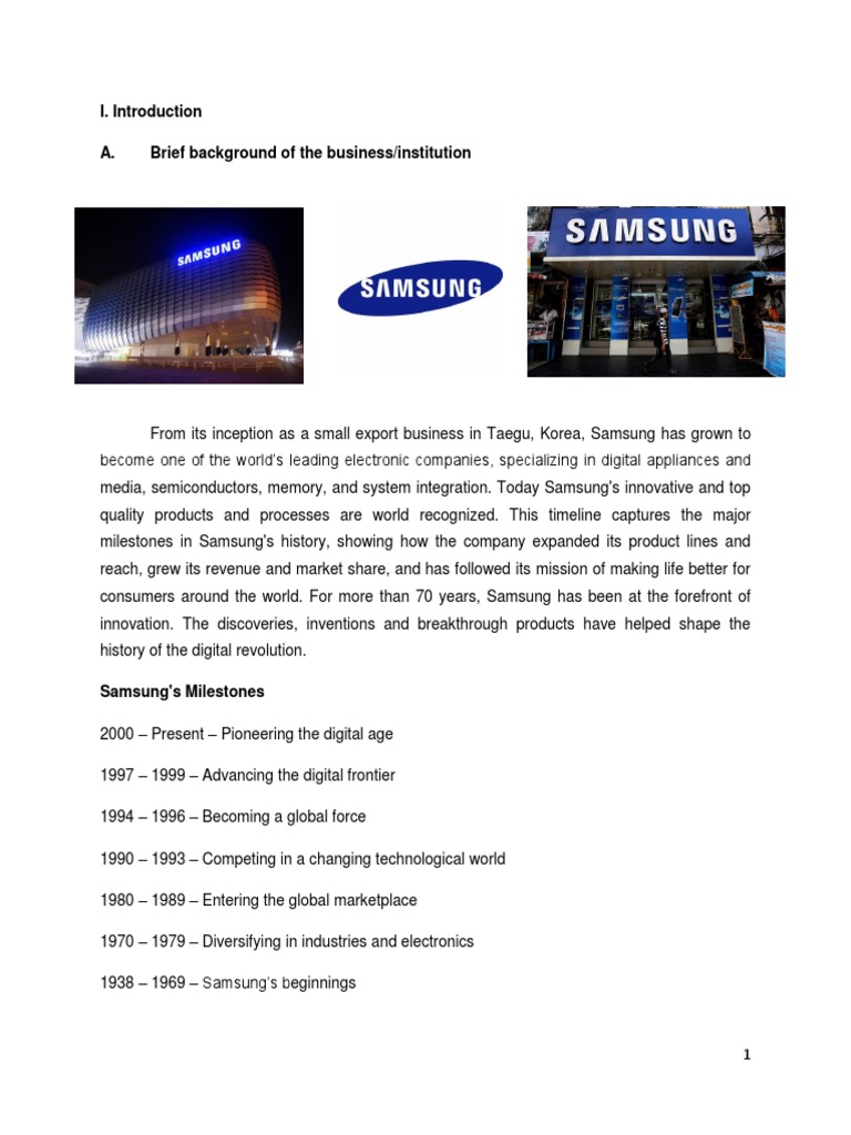 Research Paper_Samsung Sample | Forecasting | Data Analysis
