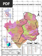 Mapa Político de Ucayali y Distritos | PDF
