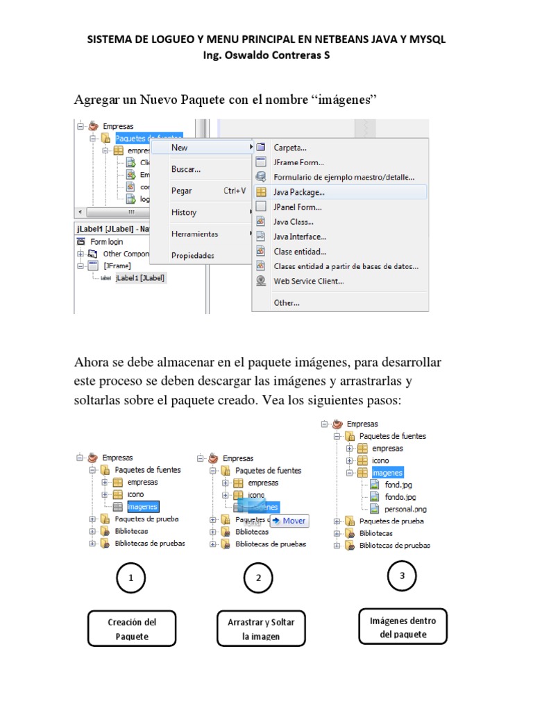 Login Netbeans - Mysql | PDF | Frijoles Netos | Aplicaciones y software