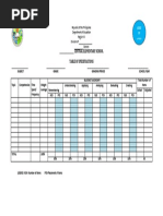 Deped Standard Table of Specification Format | PDF | Education Theory ...