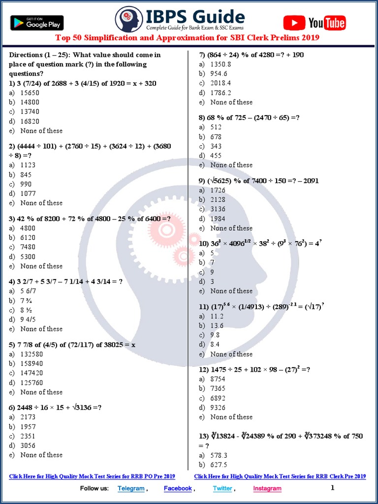 Simplification and Approximation PDF | PDF | Facebook | Business