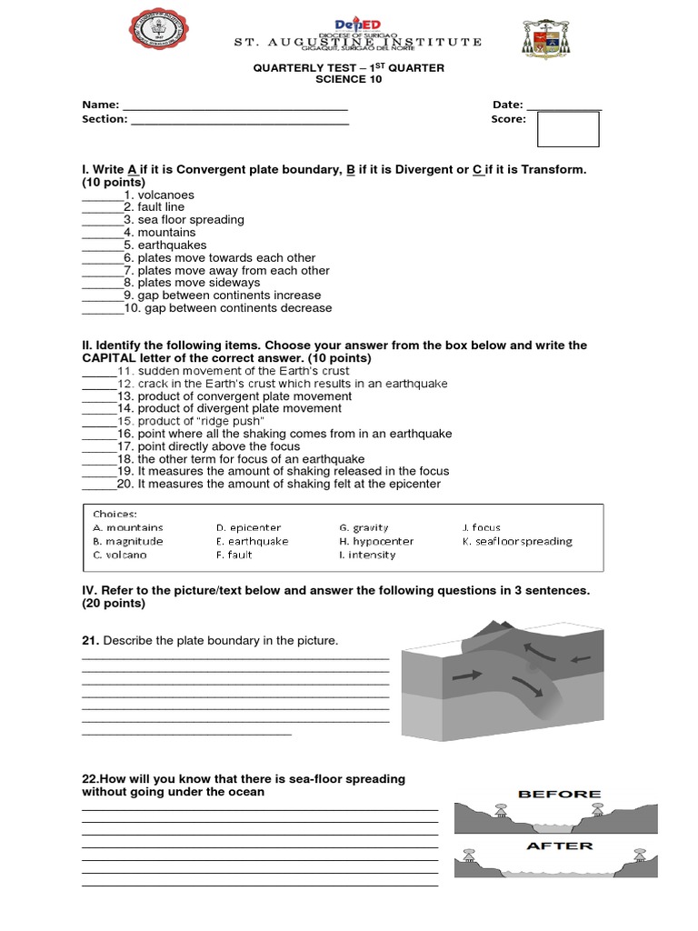 Name: - Date: - Section: - Score | PDF | Dominance (Genetics) | Force
