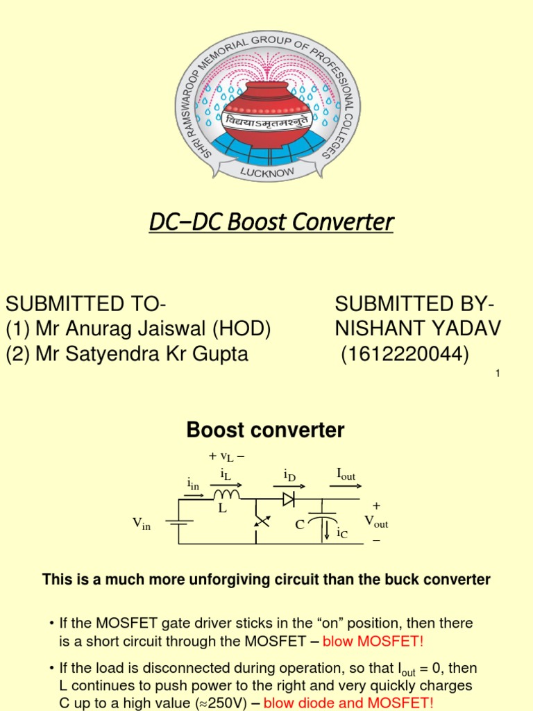 Boost Converter Overview and Analysis | PDF | Electrical Components | Force