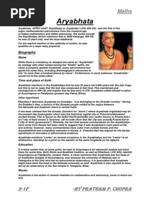 Biografia De Aryabhatta Aryabhatta Facts