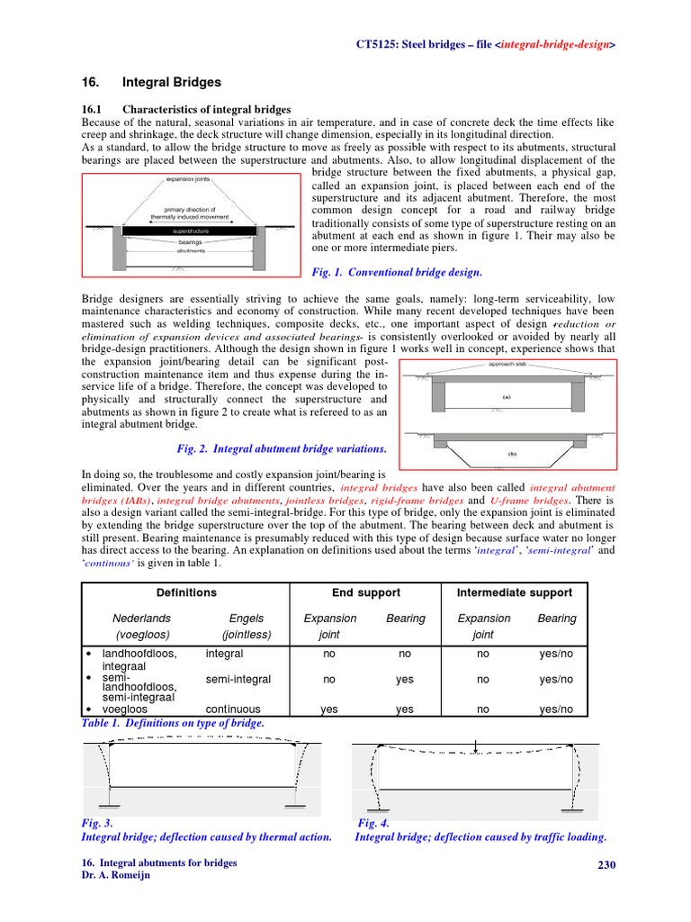 Integral Bridge Design | PDF | Deep Foundation | Bridge