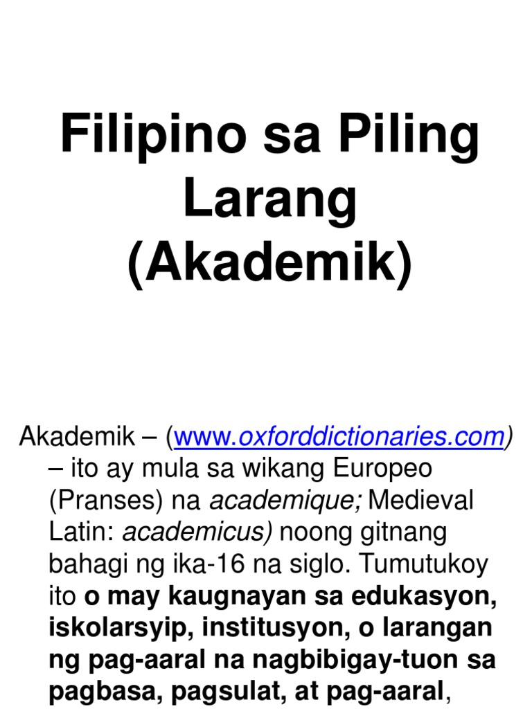 1 Akademiko | PDF