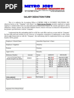 Atd Form - Sss Loan | PDF