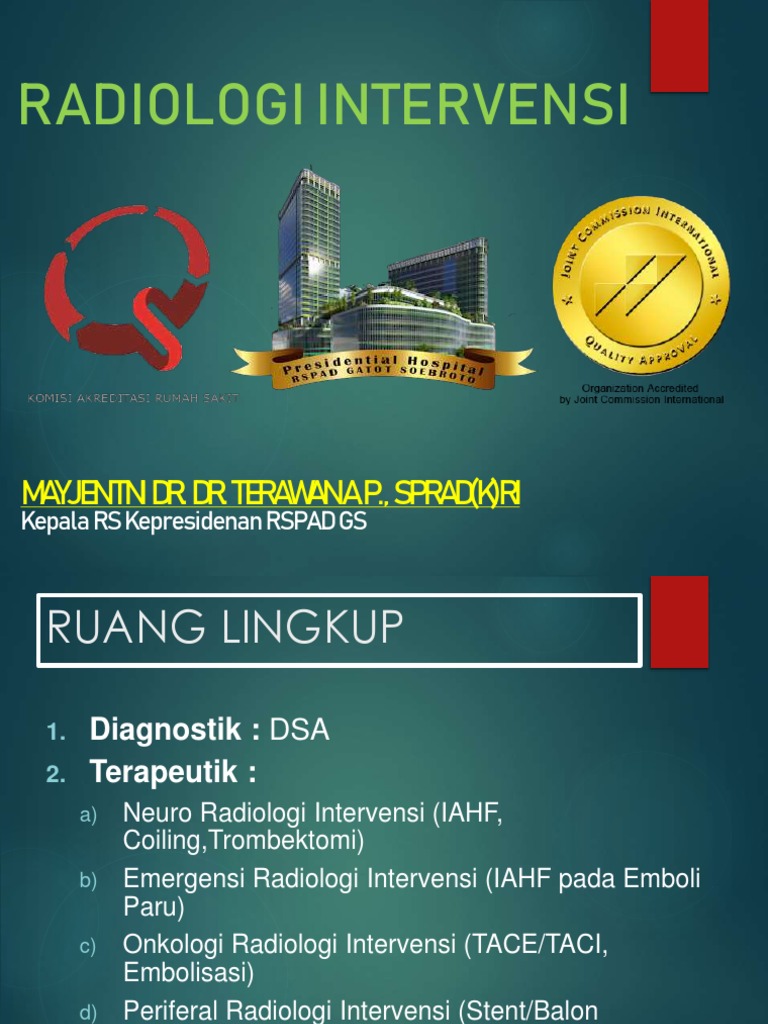 Radiologi Intervensi: Teknologi dan Teknik Inovatif dalam Diagnostik ...