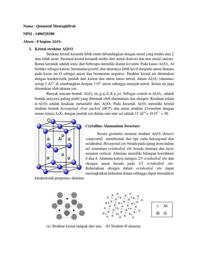 Structure of Ceramic | PDF