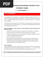 SOP Power Contingency Plan | PDF | Pharmacy