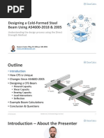 Simpson Strong-Tie CFS Designer Manual | PDF | Buckling | Beam (Structure)
