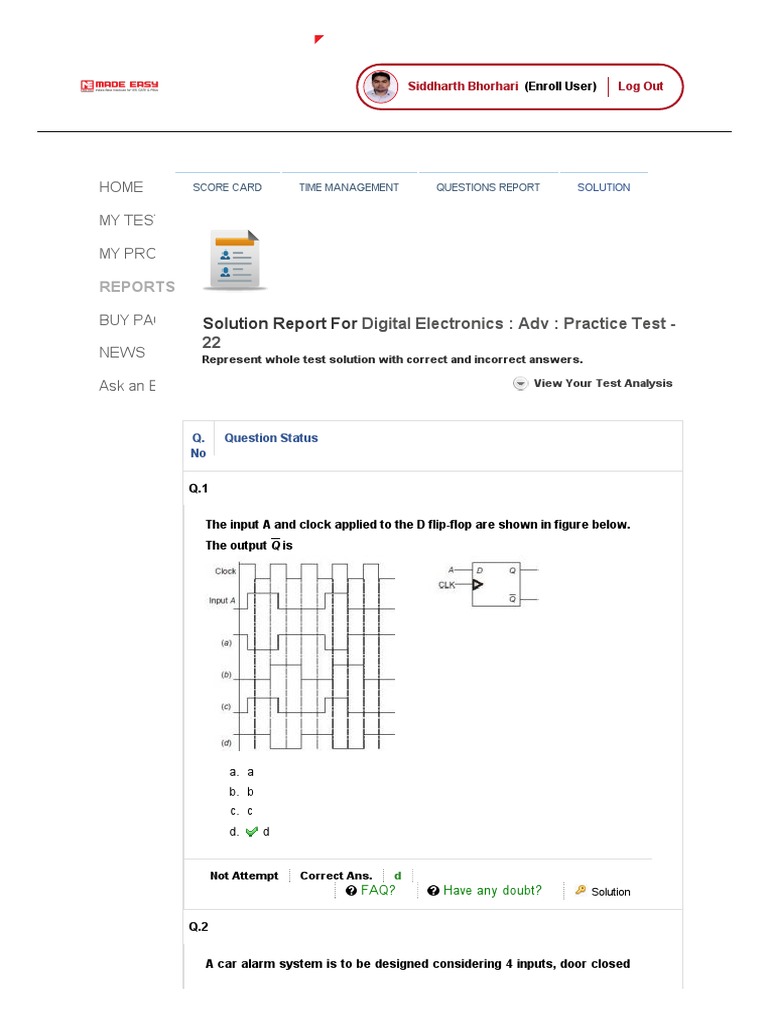 Adv. Deld 3 | PDF | Logic Gate | Electronics