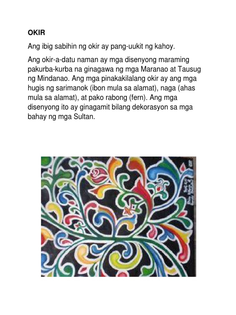 Okir 1 | PDF