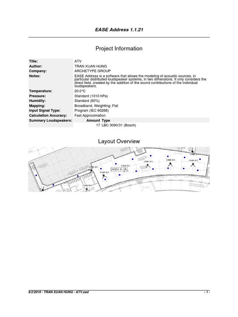 Project Information: EASE Address 1.1.21 | Download Free PDF ...
