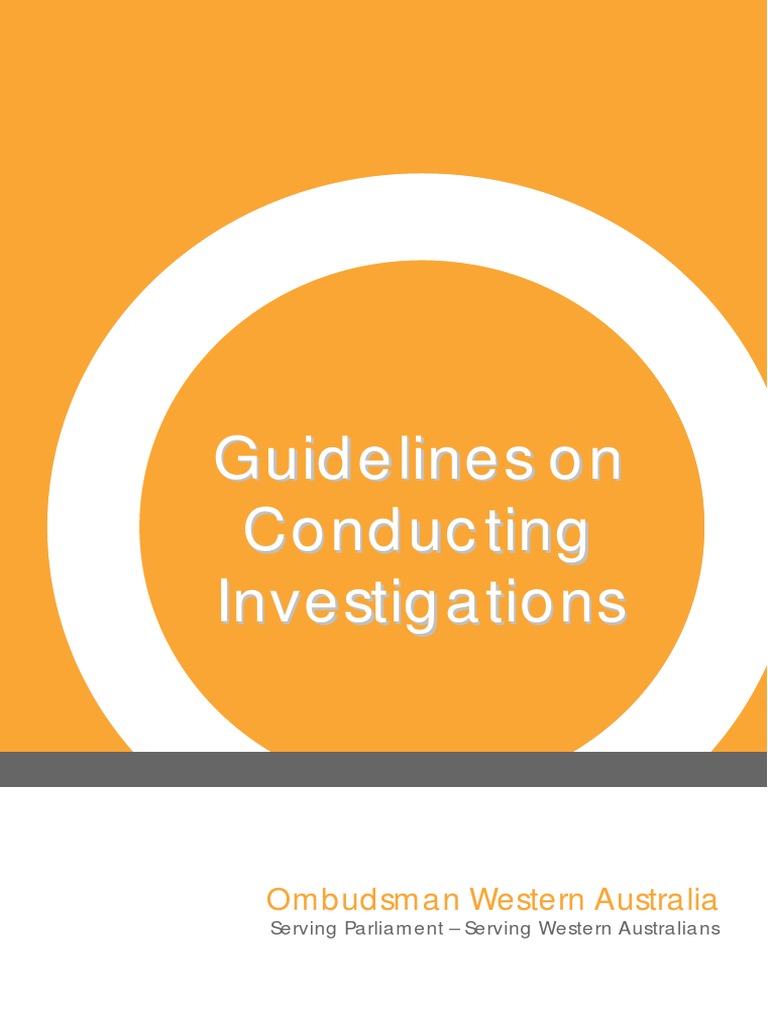 Binder Conducting Investigations | PDF | Decision Making | Ethical ...