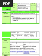 G8 DLL Health Q2 | PDF | Physical Education | Curriculum