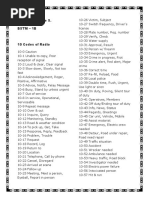 10 & 9 Codes of Security Guards | PDF | Business