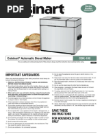 Toastmaster Bread Box Model 1186 Instruction Manual Recipes | PDF ...