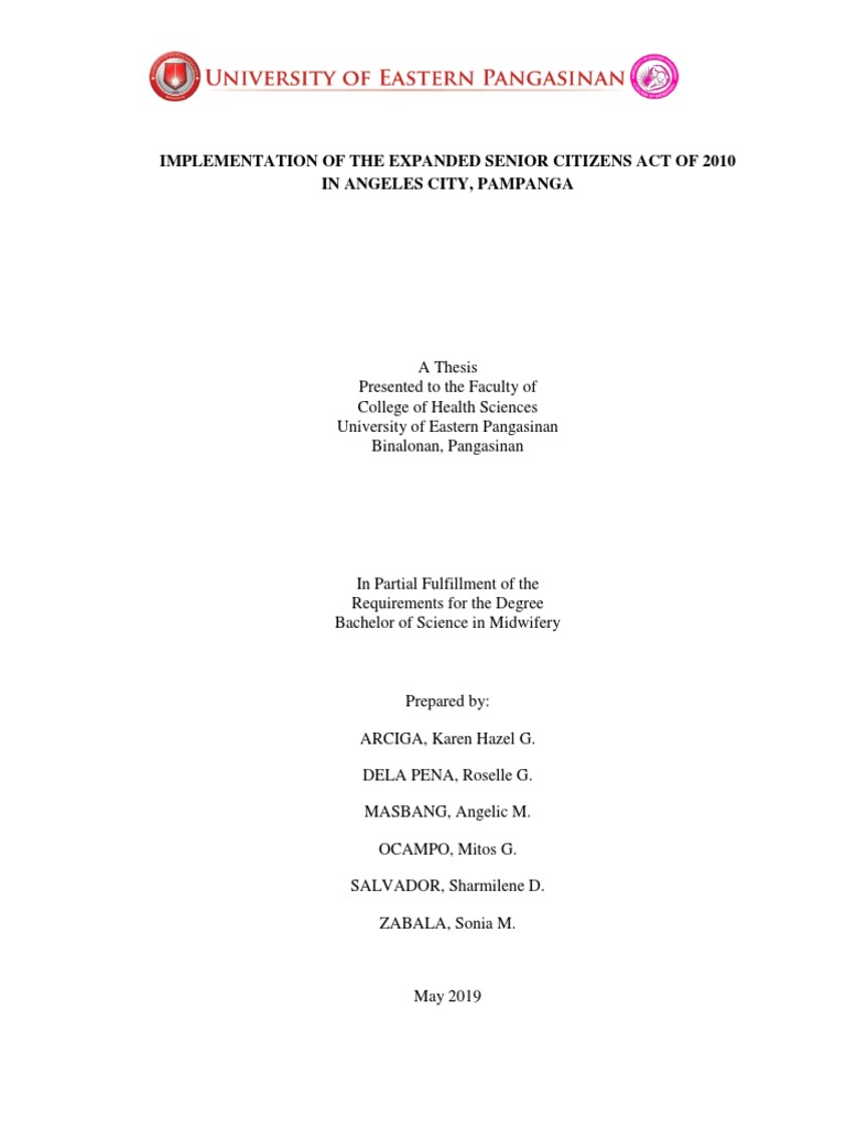 RA 9994 Numbering 1st Page Revised1 Last Revised | PDF | Welfare | Old Age