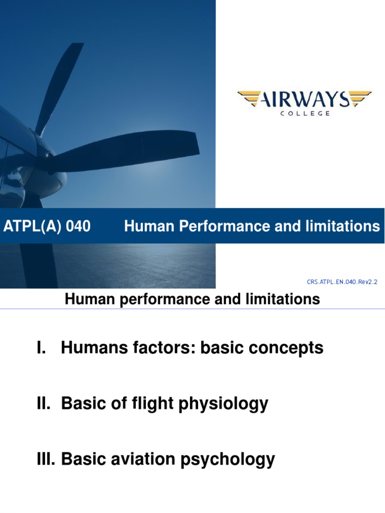 ATPL Human Performance | PDF | Heart Valve | Heart