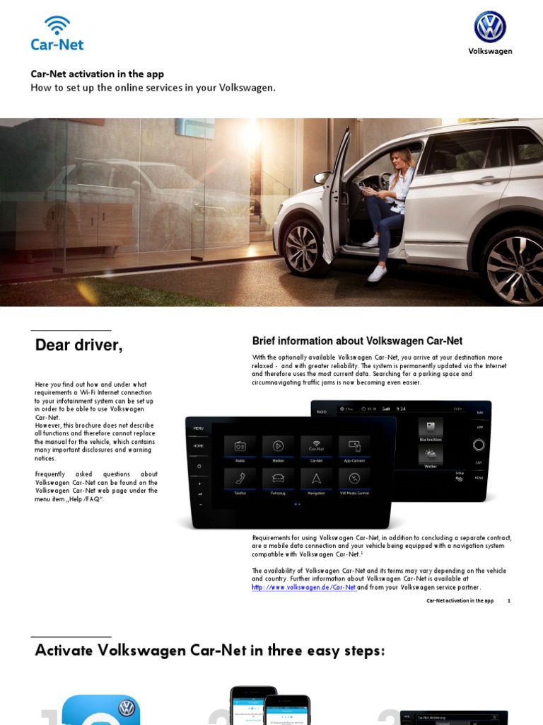 Car-Net App-Registration Tutorial en | PDF | Mobile App | Smartphone
