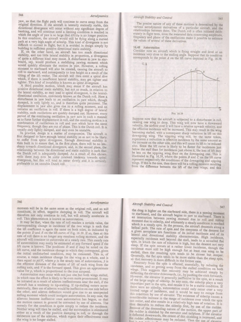 Autorotation and Spin | PDF