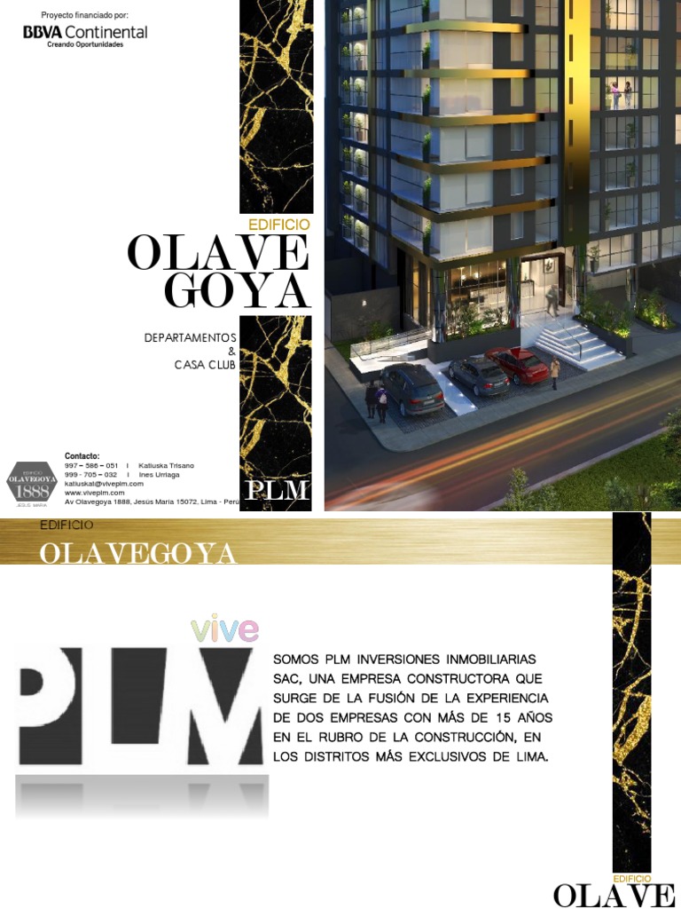 Presentación Edificio Olavegoya - PLM - Diciembre | PDF | Business
