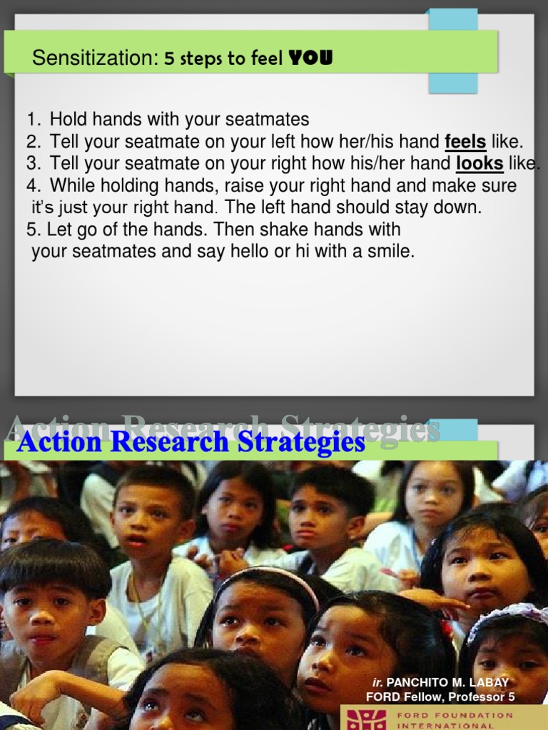 Sensitization: 5 Steps To Feel | PDF | Action Research | Insight