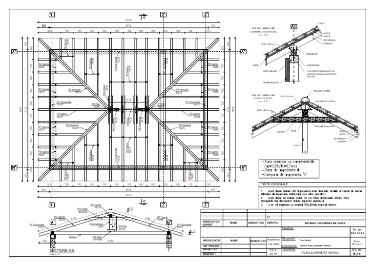 R06-Plan Sarpanta Garaj | PDF
