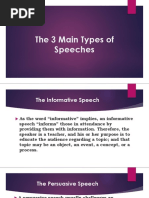Advocacy Speech Structure Guide | PDF | Epistemology