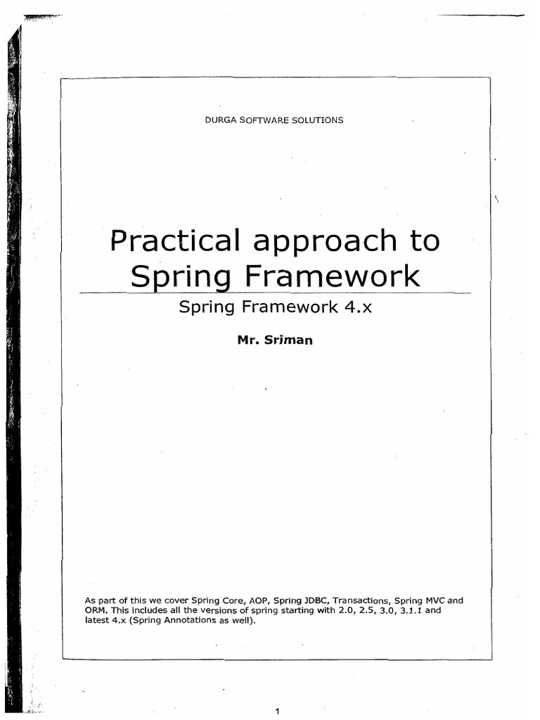 Sriman Sir Spring Security | PDF