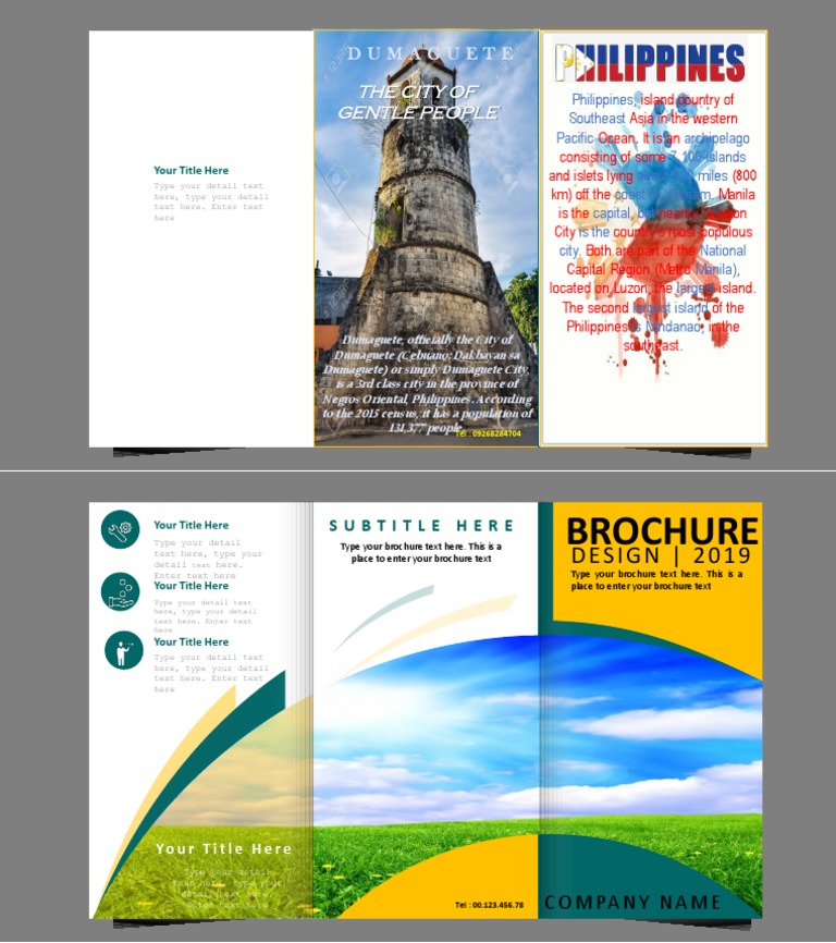 Trifold Brochure1 | PDF | Coast | Philippines