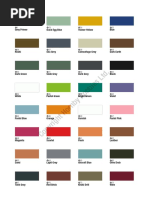 Hempel Colour Chart | PDF | Graphic Design | Vision