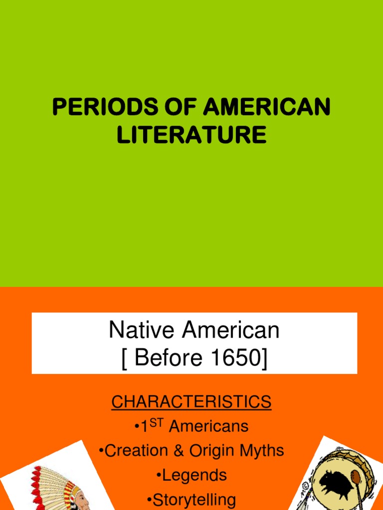 American Literature Eras Overview | PDF | Transcendentalism | Romanticism