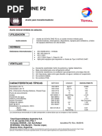 Datos de Aceite NYNAS | PDF | Química | Cantidades fisicas