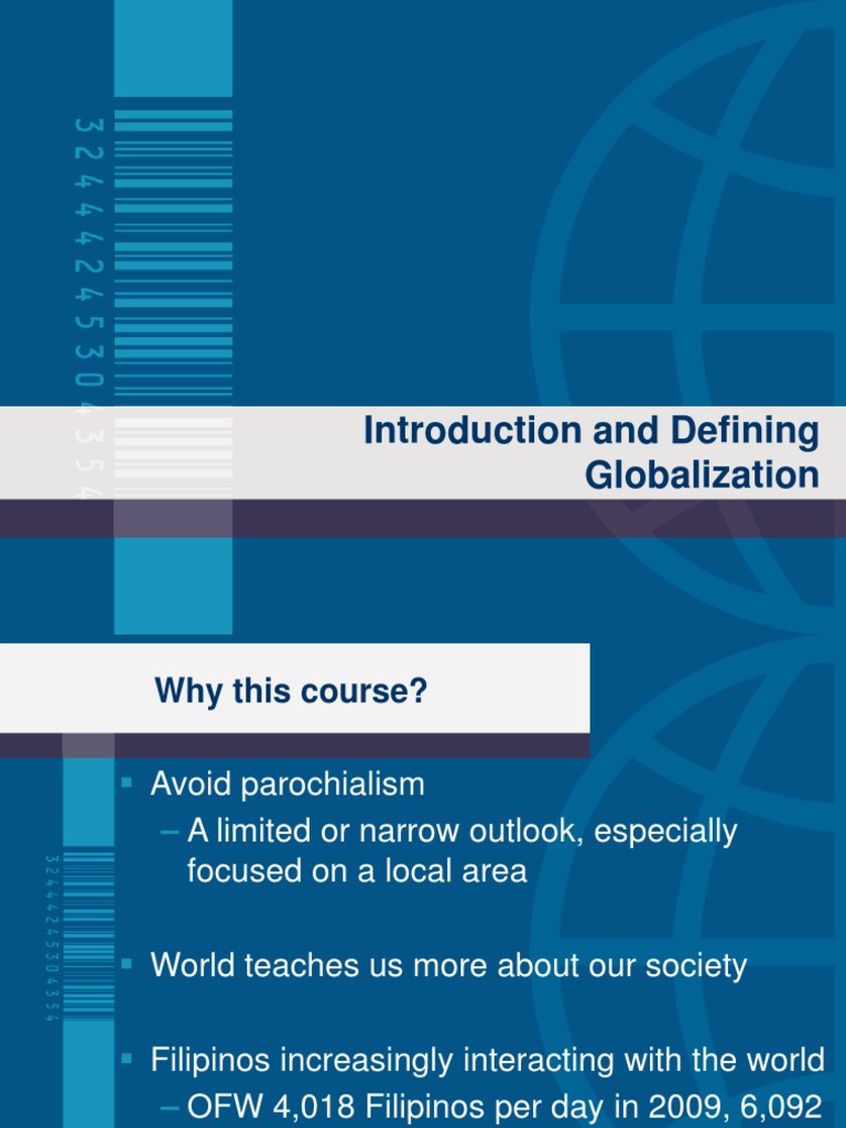 Defining Globalization | PDF | Neoliberalism | Multinational Corporation