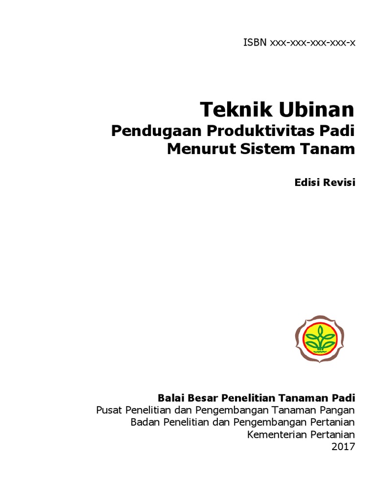 Teknik Ubinan untuk Produktivitas Padi | PDF