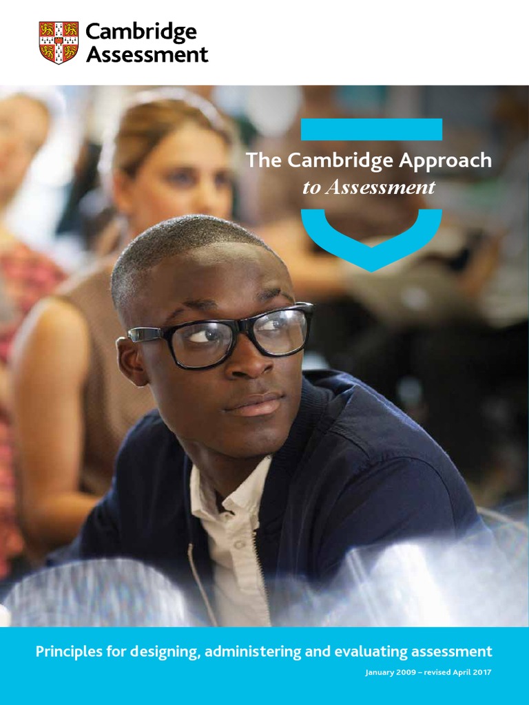 Cambridge Approach To Assessment | PDF | Educational Assessment ...