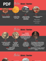 Belize: A Historical Timeline | PDF | Belize | British Empire