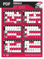 2026 Toronto Blue Jays Schedule | PDF | Major League Baseball