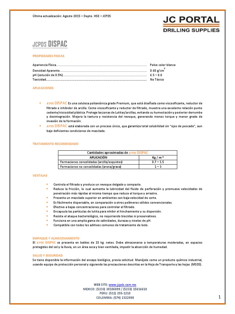 JCPDS Dispac | PDF | Filtración | Arcilla