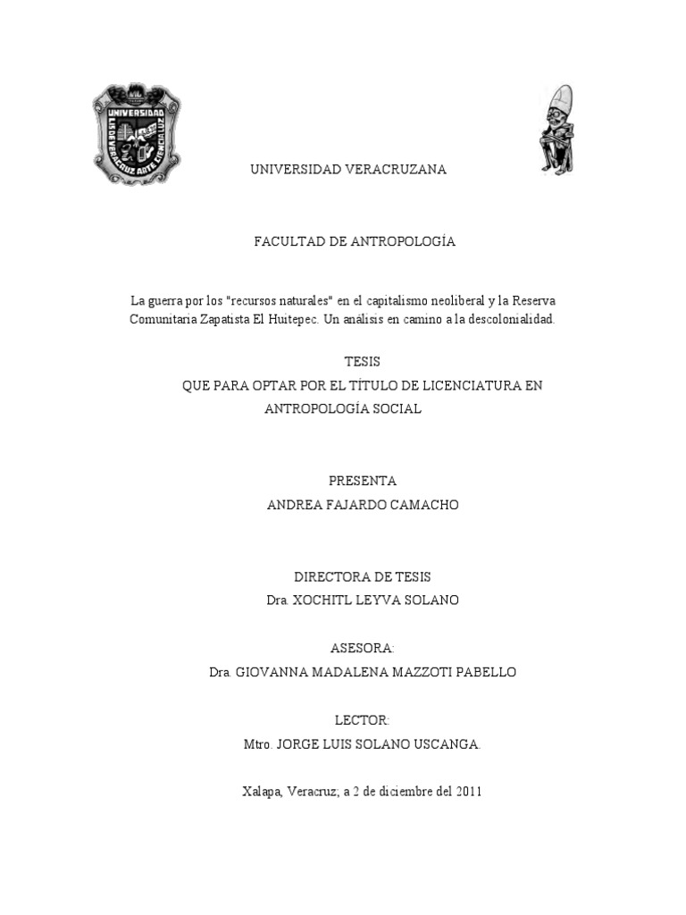 Tesis Andrea Fajardo Camacho PDF | Descargar gratis PDF | Antropología ... Tesis Andrea Fajardo Camacho PDF | Descargar gratis PDF | Antropología ...