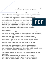 Letra de "Luna Cautiva" | PDF