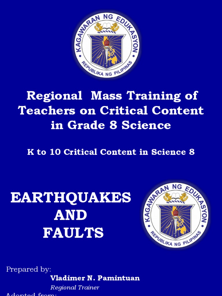 Final Presentation About Earthquakes and Faults | PDF | Earthquakes ...