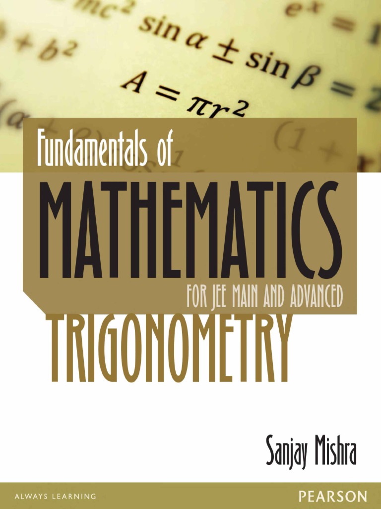 Fundamentals of Mathematics - Trigonometry (For JEE Main and Advanced ...