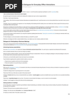 Effective Opening Remarks for Meetings | PDF