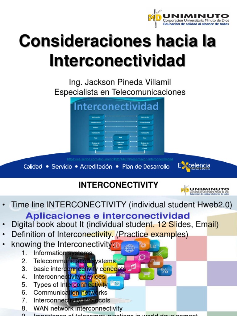 Definición y Tipos de Interconectividad | PDF | Enrutador (Computación ...