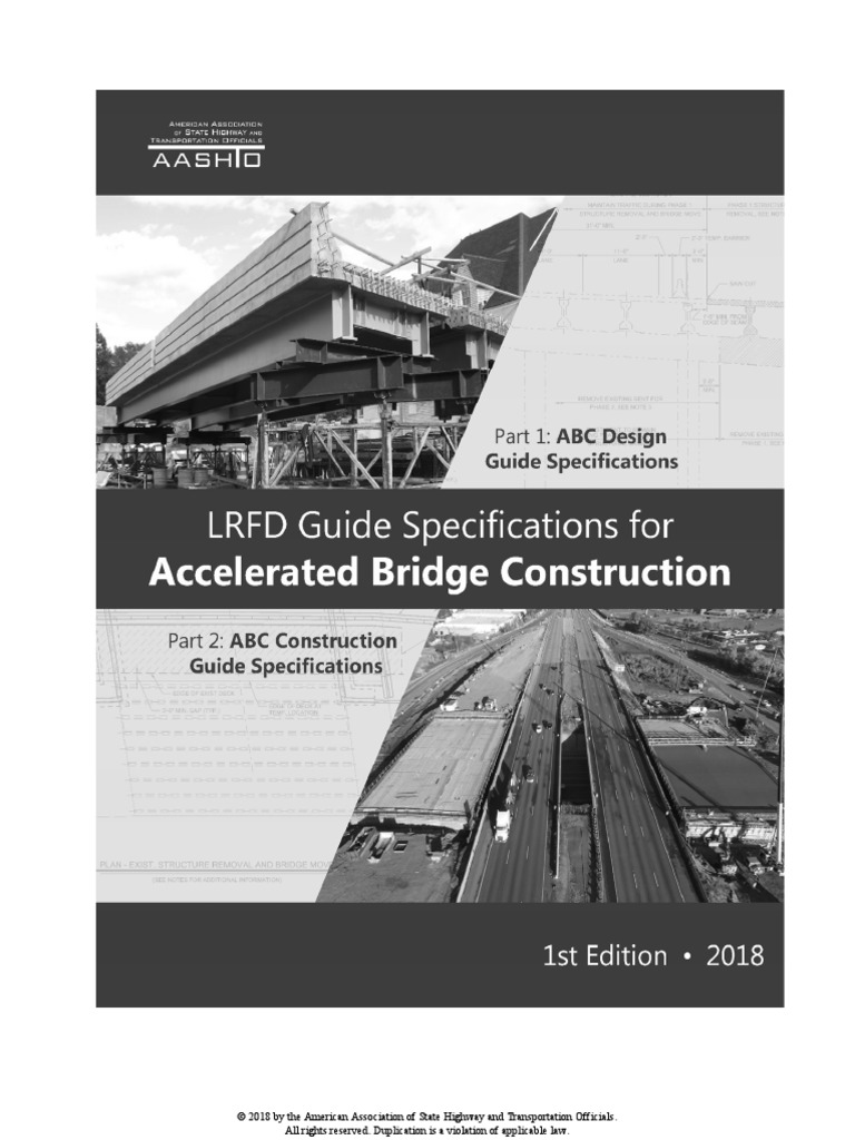 LRFD Accelerated Bridge Construction | PDF | Specification (Technical ...