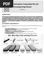 Project Report On HOT DIP GALVANISING | PDF | Galvanization | Corrosion