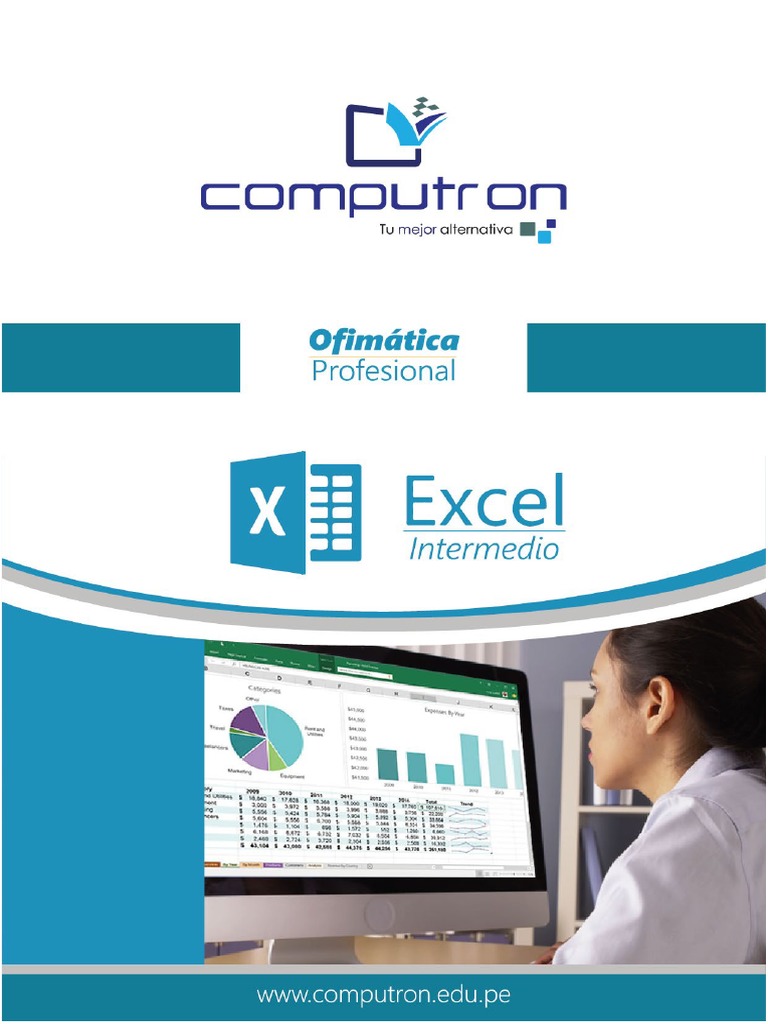 Manual de Computron EXCEL Intermedio | PDF | Microsoft Excel | Tabla (base de datos)